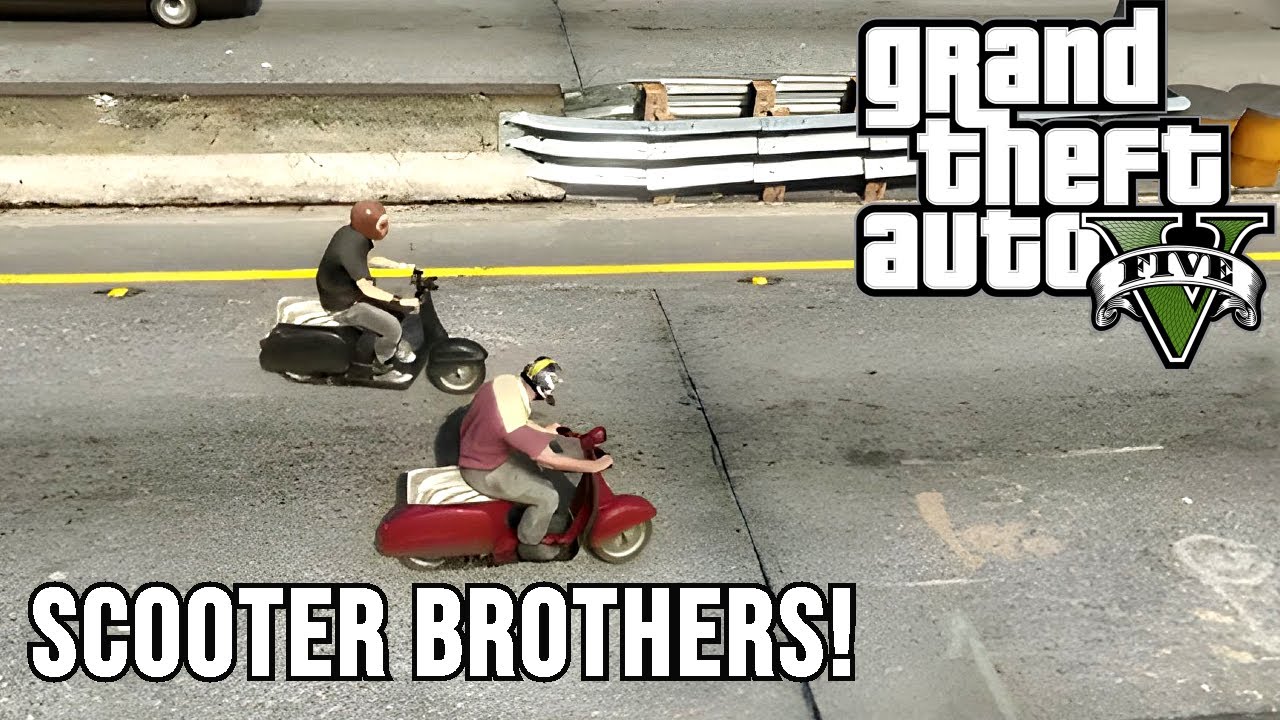 GTA 5 - Trevor and his Scooter Brother - YouTube