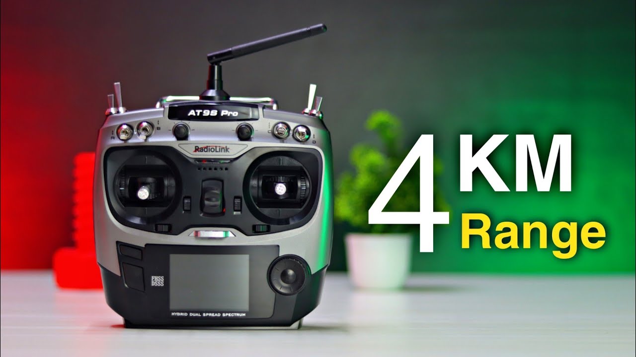 Radiolink AT9S Pro Radio Transmitter 4KM Long Range | Hi Tech xyz - YouTube