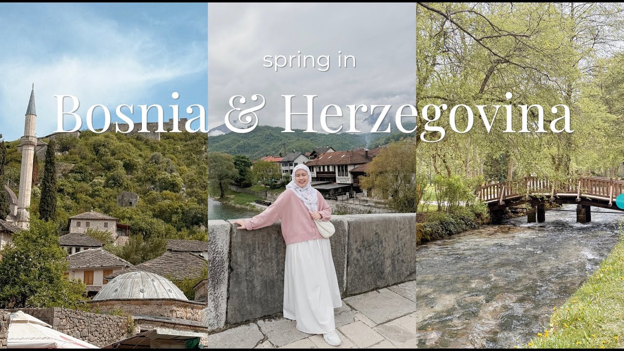 🇧🇦 soft moments in bosnia | spring travel vlog (pt. 1: sarajevo, konjic ...