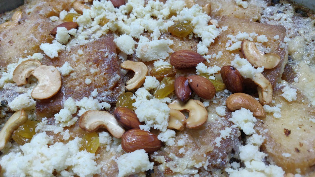 How to make HYDERABADI DOUBLE KA MEETHA | EASY DOUBLE MEETHA Recipe | # ...