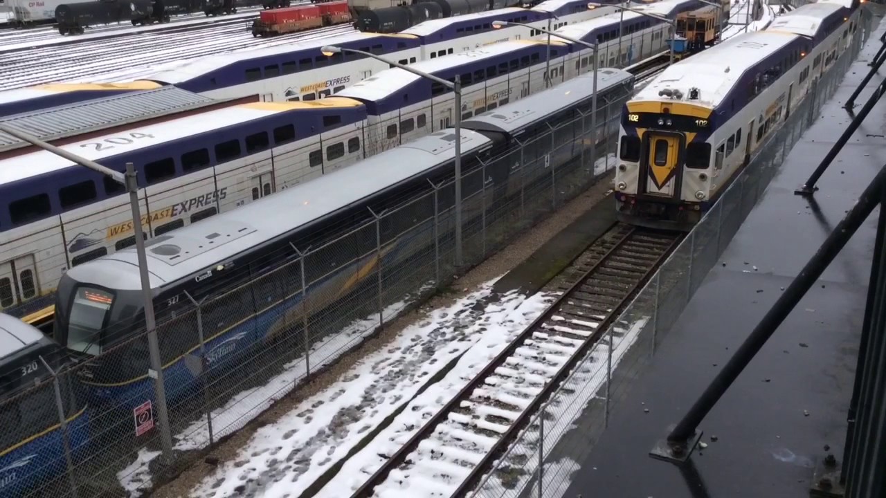 Skytrain Service: Mark II Action at Waterfront Junction - YouTube