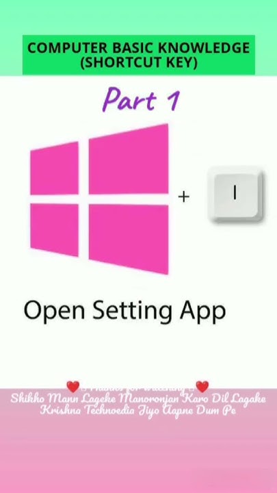 Computer Shortcut Keys ⚡ Easy Tips #shorts #KrishnaTechnoedia #ComputerBasics #ShortcutKeys ...