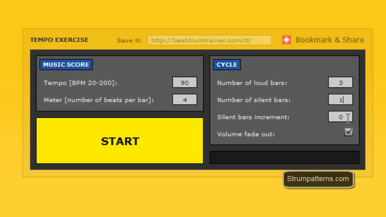 How to Improve Timing and Rhythm on Guitar with free Tempo Trainer ...