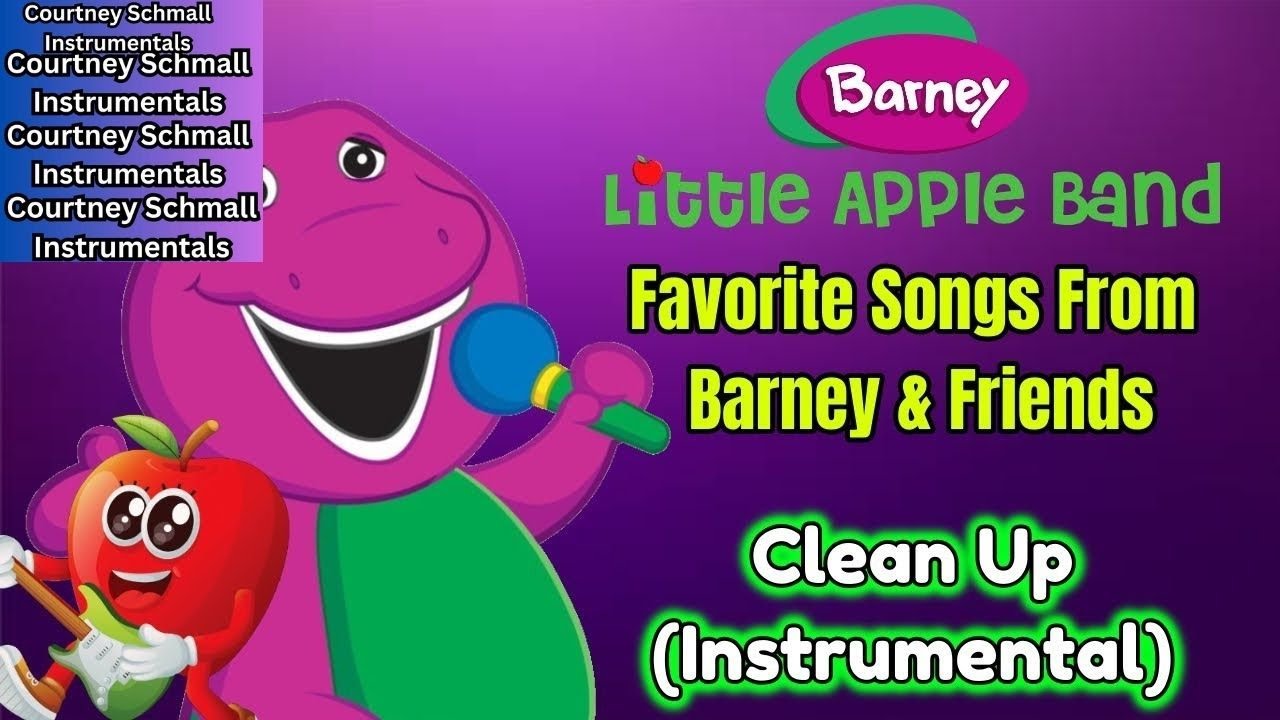 Barney: Clean Up (Little Apple Band Instrumental) - YouTube