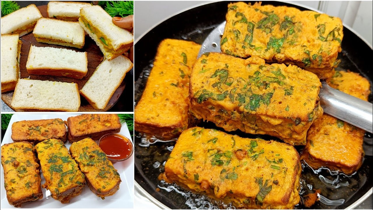 Bread Pakoda Recipe (Ramzan Special) | Aloo Bread Pakoda Recipe | Iftar ...