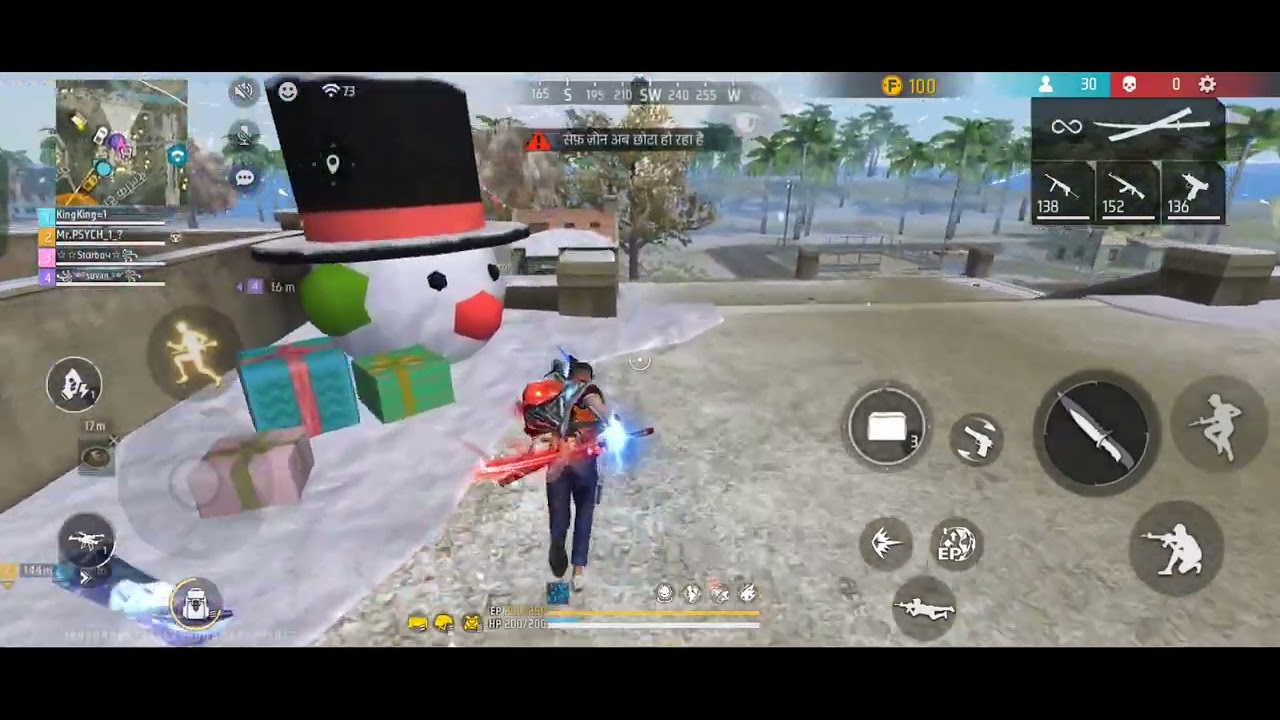 FREE FIRE INSANE BR RANK GAMEPLAY IN ! - YouTube