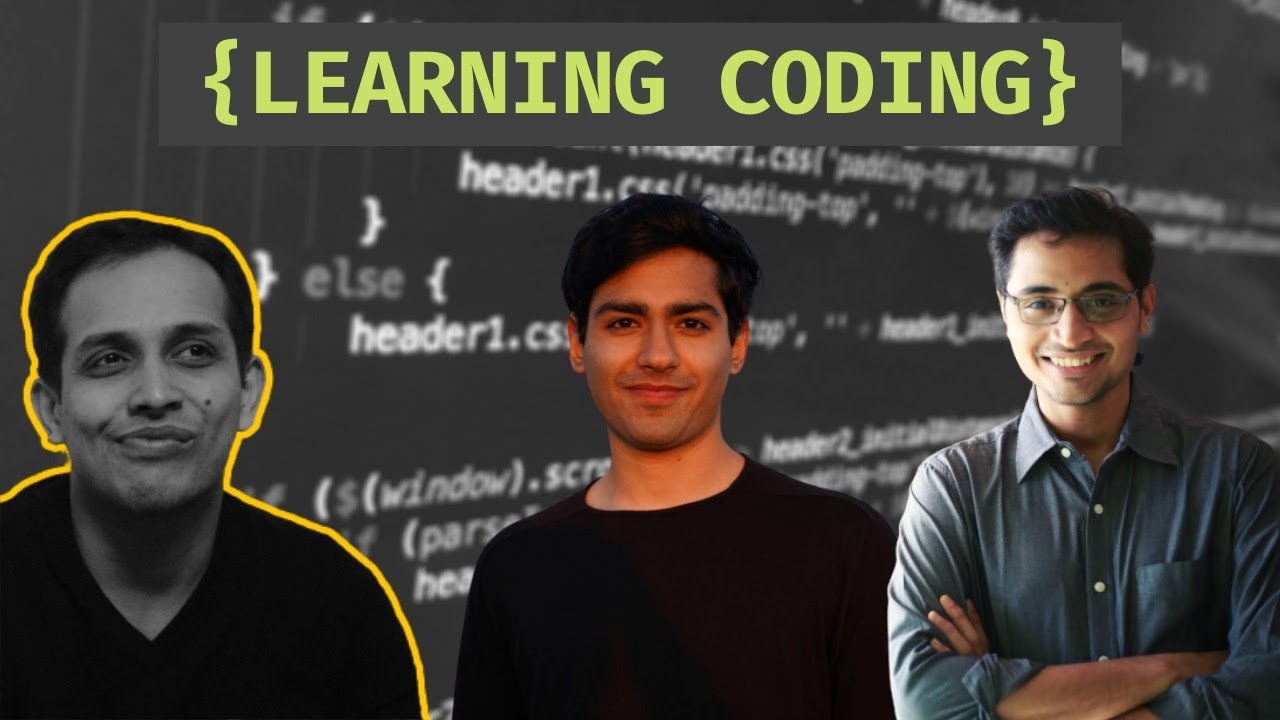 🔴 Learning Coding | with Srinath Warrier and Jenil Thakker - YouTube