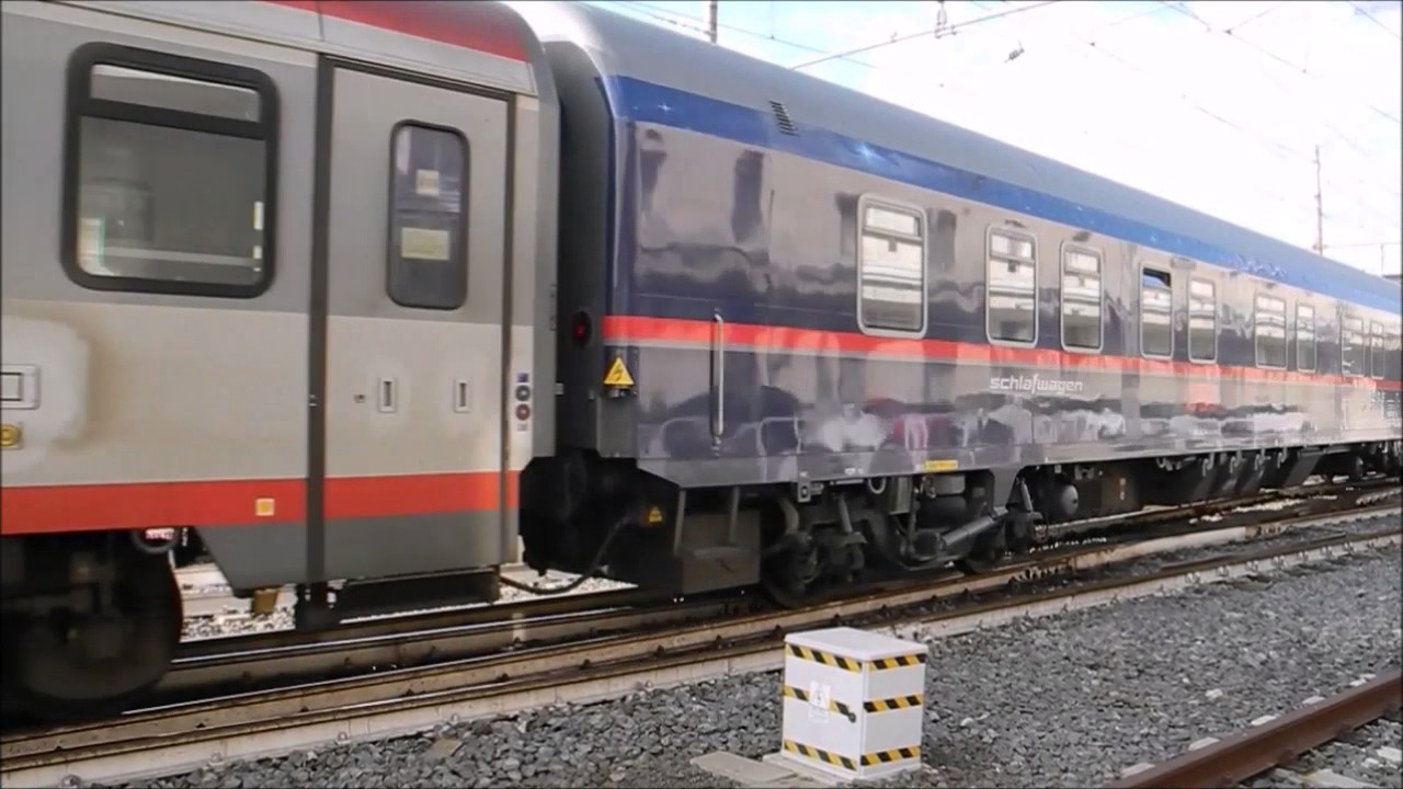 Letti DB 173.1 + Cuccette OBB + Bmz OBB in Livrea Nightjet (EN 295 ...