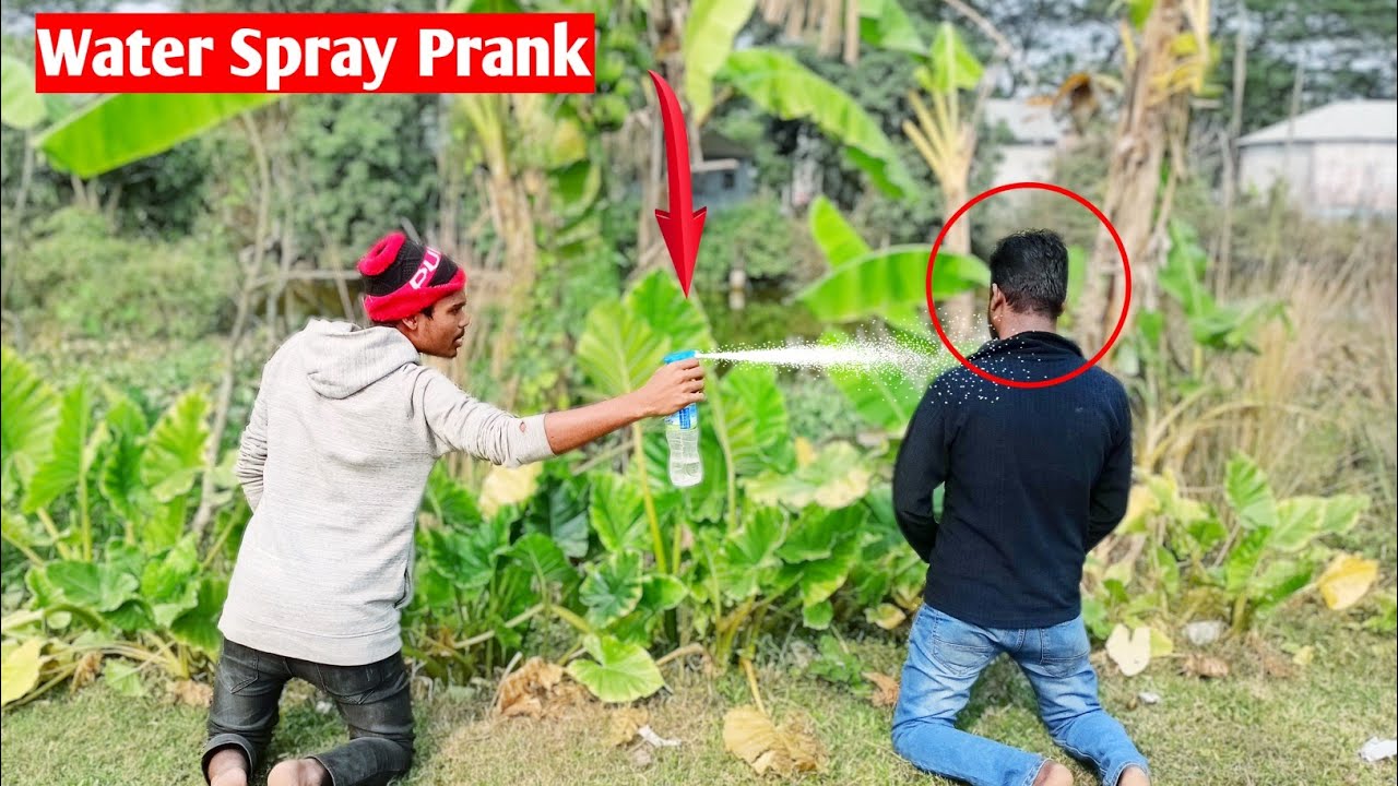 Water Spray Prank On Public | Water Spray Prank In Public Funny ...