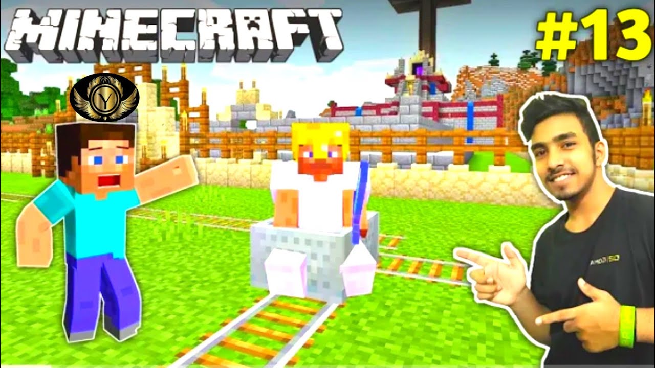 Techno Gamerz Minecraft Series Gameplay | IT'S TIME TO MAKERAIL ...