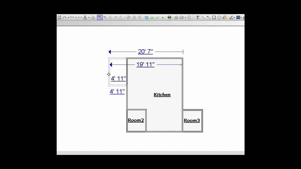 Xactimate Training Tutorial - Using the Square Break tool - YouTube