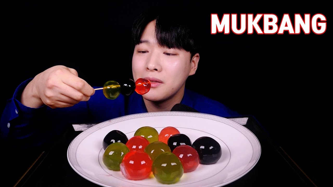 Sub 한국 쿄호젤리 Asmr 젤리 먹방 Jelly Mukbang 리얼사운드 Realsound Eating Show Korean