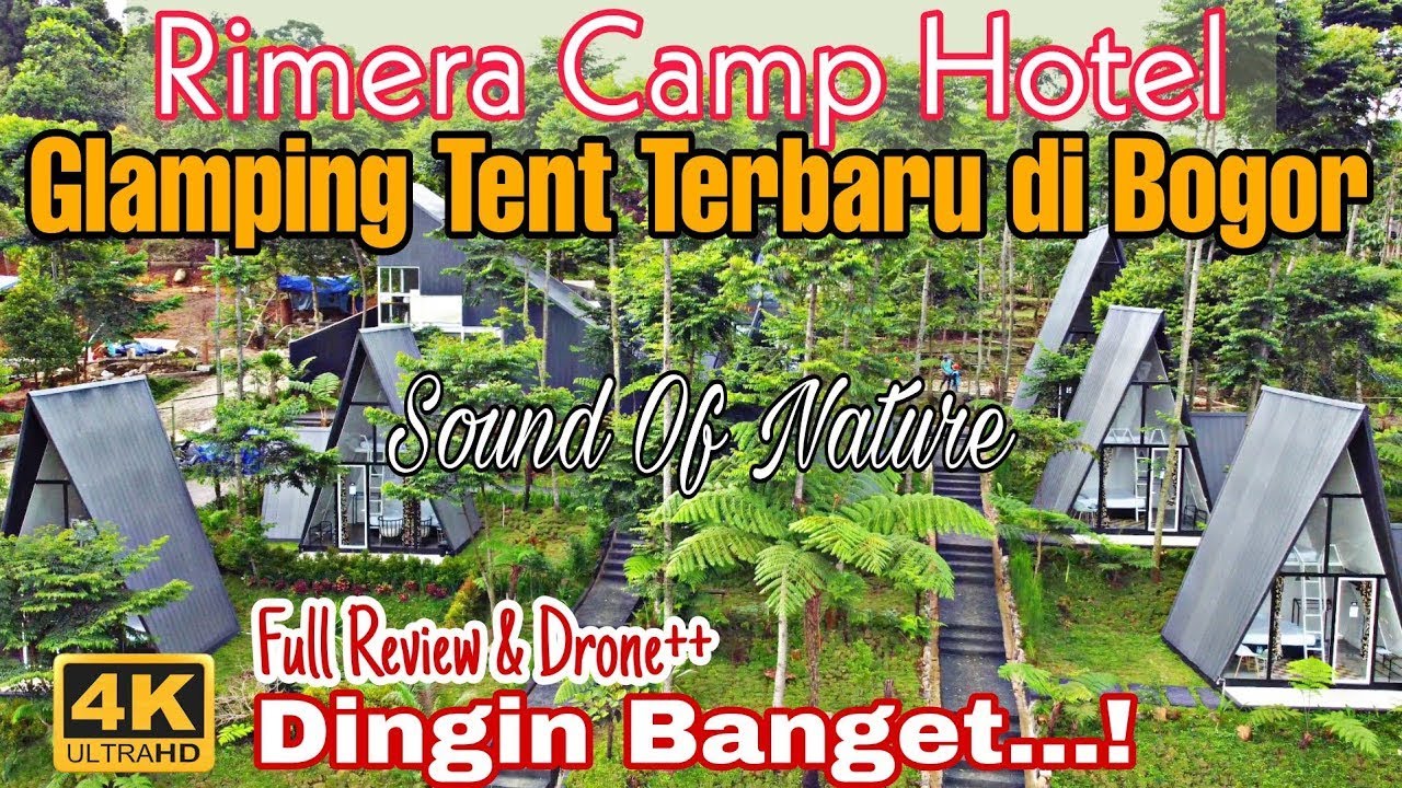 Rimera Camp Bogor Glamping Tent Hotel Baru Opening | Relaxing Nature ...