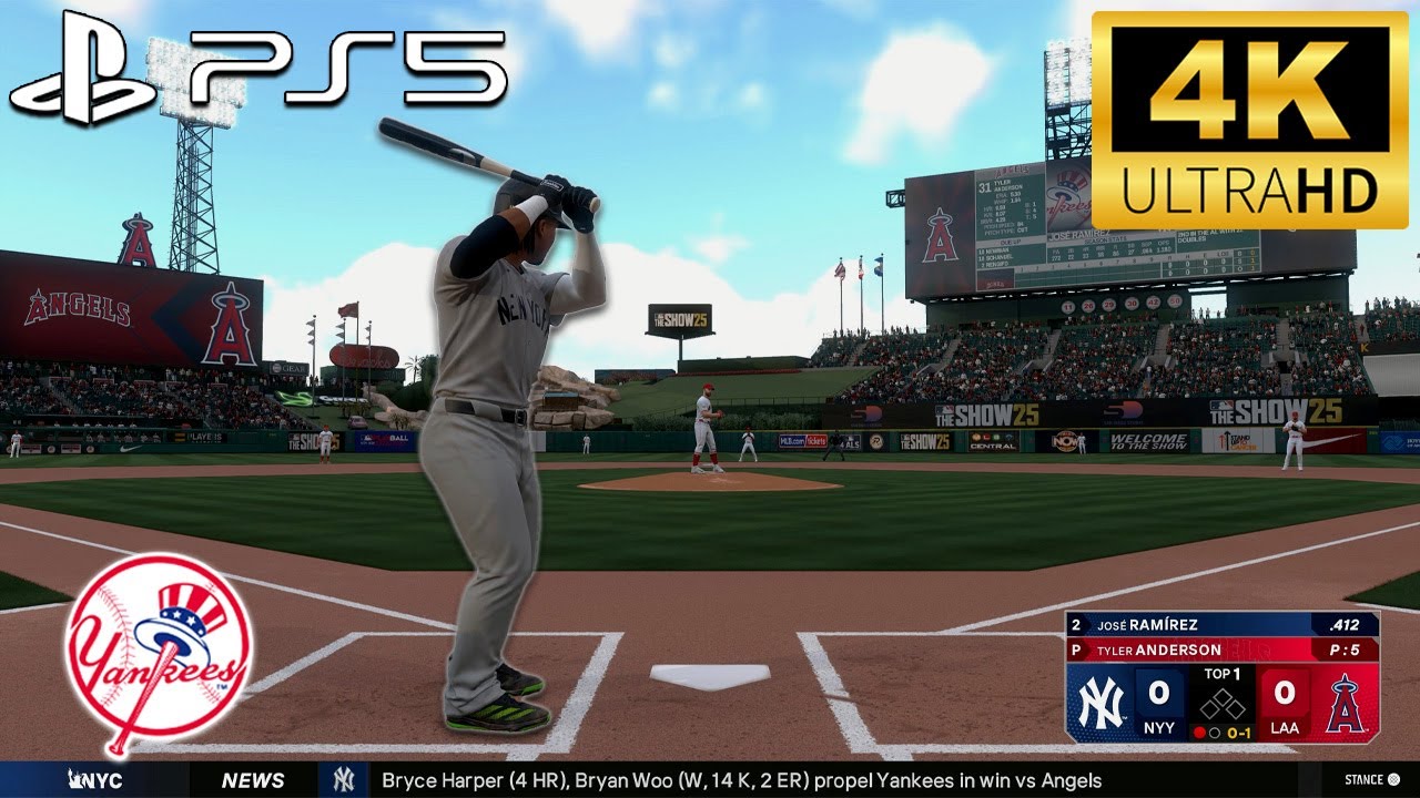 MLB The Show 25 Franchise Gameplay- New York Yankees vs. Los Angeles ...