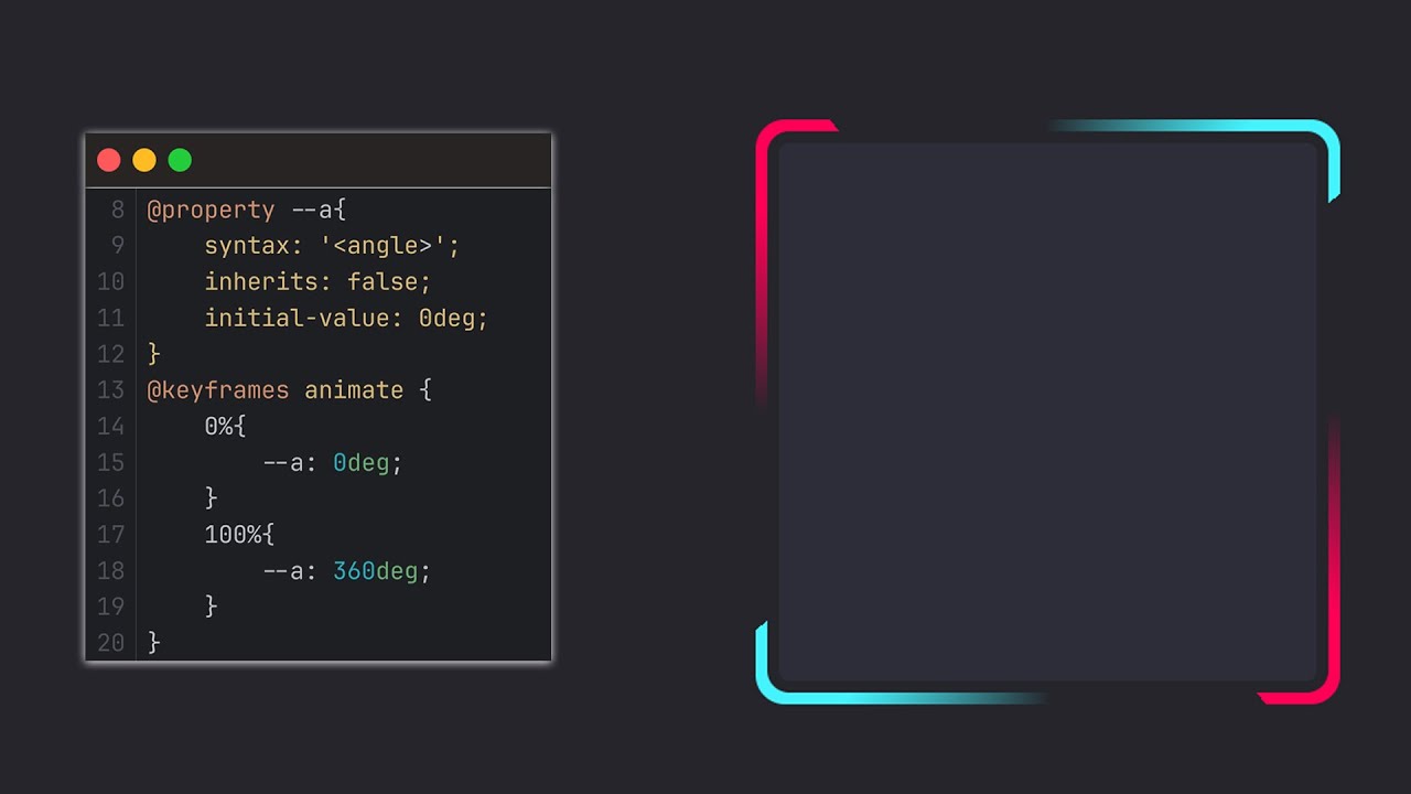 Border Animation Effects using CSS - YouTube