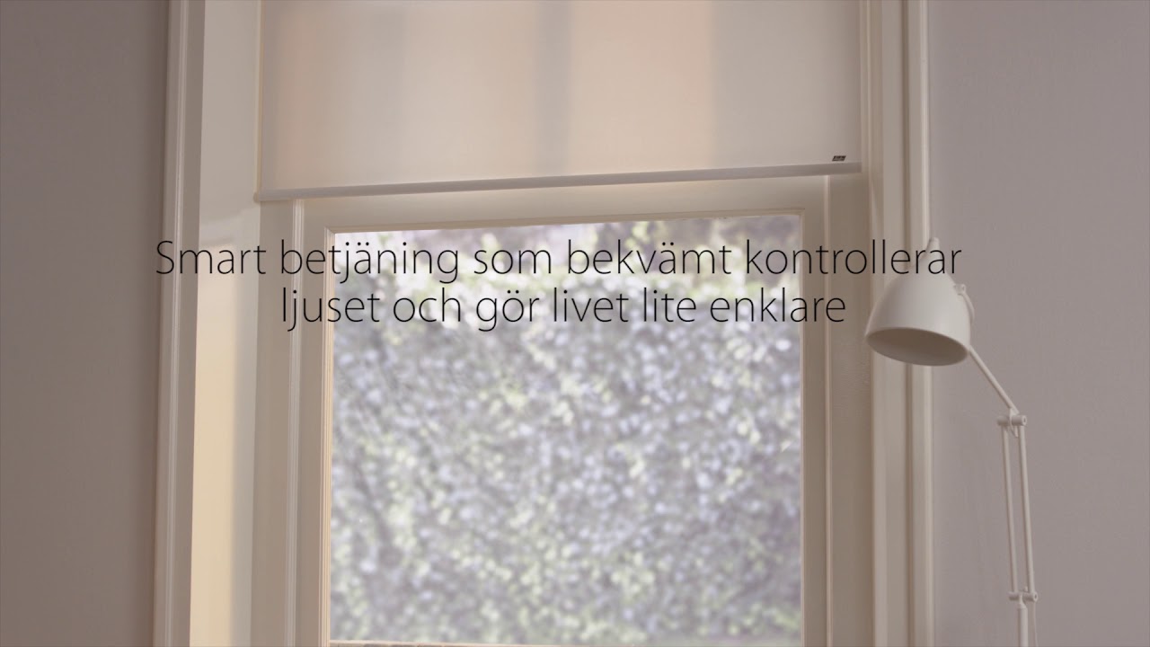 Luxaflex® rullgardin med PowerView® Automation - YouTube
