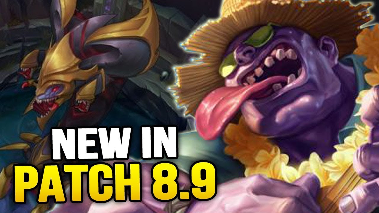 New in Patch 8.9 - Big Baron & Mid Lane Changes! (League of Legends ...