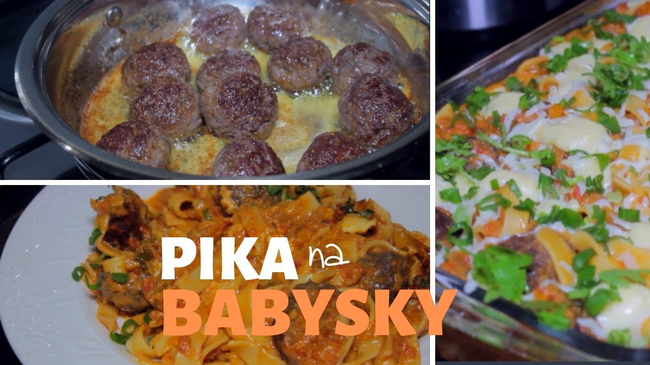 Jinsi ya kupika 'Pasta with Meat Balls' | Pika na Babysky - YouTube