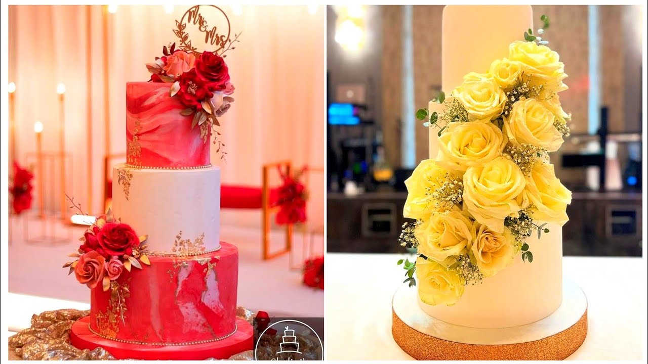🎂 10 Stunning Tiered Wedding Cakes | Luxury Wedding Cake Designs by ...