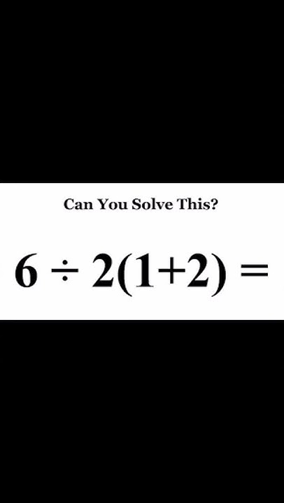 Viral Math Equations That Stumped the Internet | #shorts #tiktok #math ...