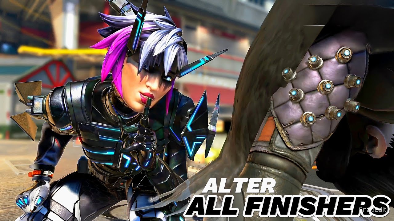 New Legend Alter All Finishers Apex Legends Season 21 | Apex Finishers Gameplay - YouTube
