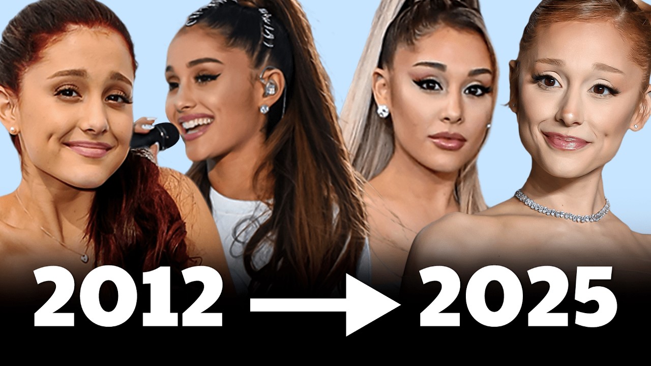 Ariana Grande Through The Years (Then Vs Now) - YouTube