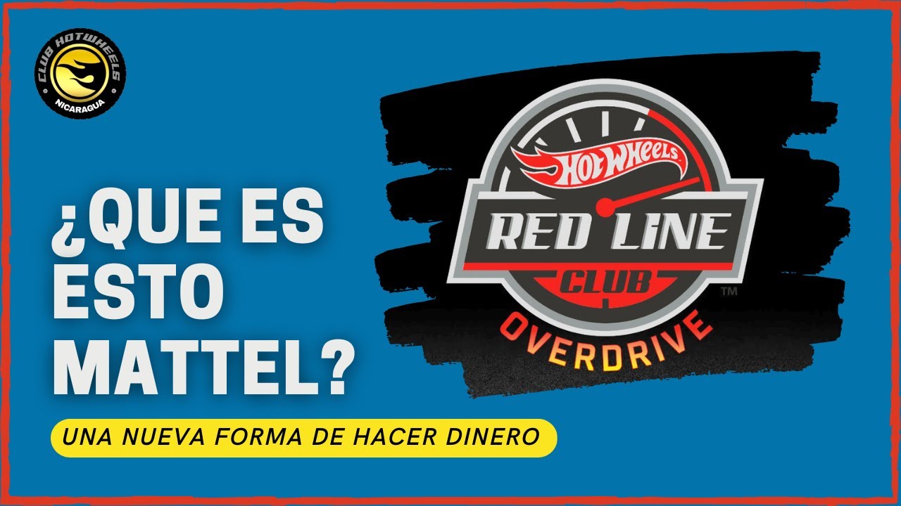 Mattel Red Line Club OverDrive - ¿Que es y Para Que Sirve? - Te Lo ...