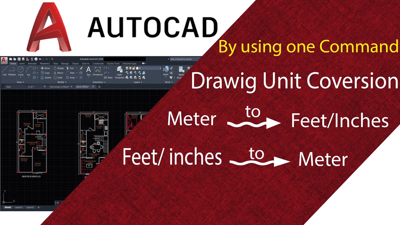 How To Convert Autocad Drawig Unit Meter To Feet inches Or Feet how-to-convert-autocad-drawig-unit-meter-to-feet-inches-or-feet