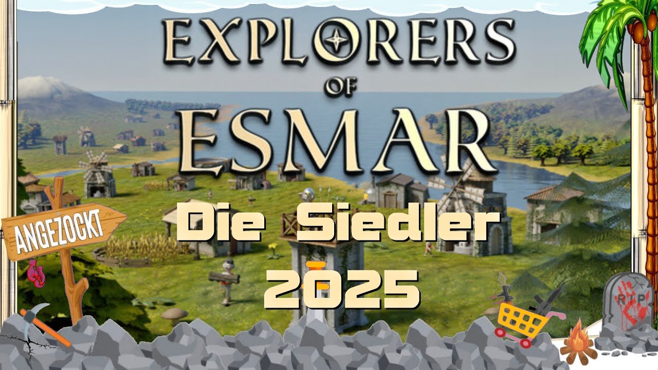 📌 Explorers of Esmar 🏳️ FIRST LOOK ( DEMO ) Die Siedler im Gedanke ...