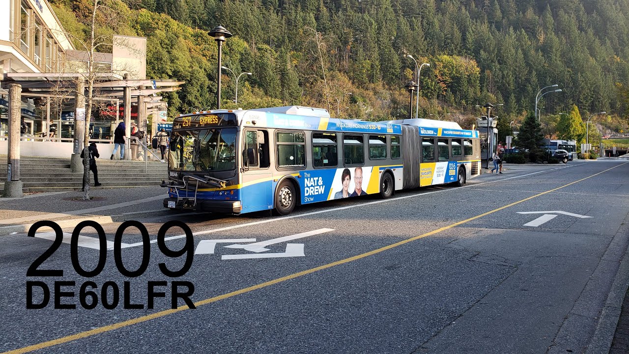 Sluggish Bus vs Hill & Highway - TransLink (CMBC) 2009 New Flyer ...