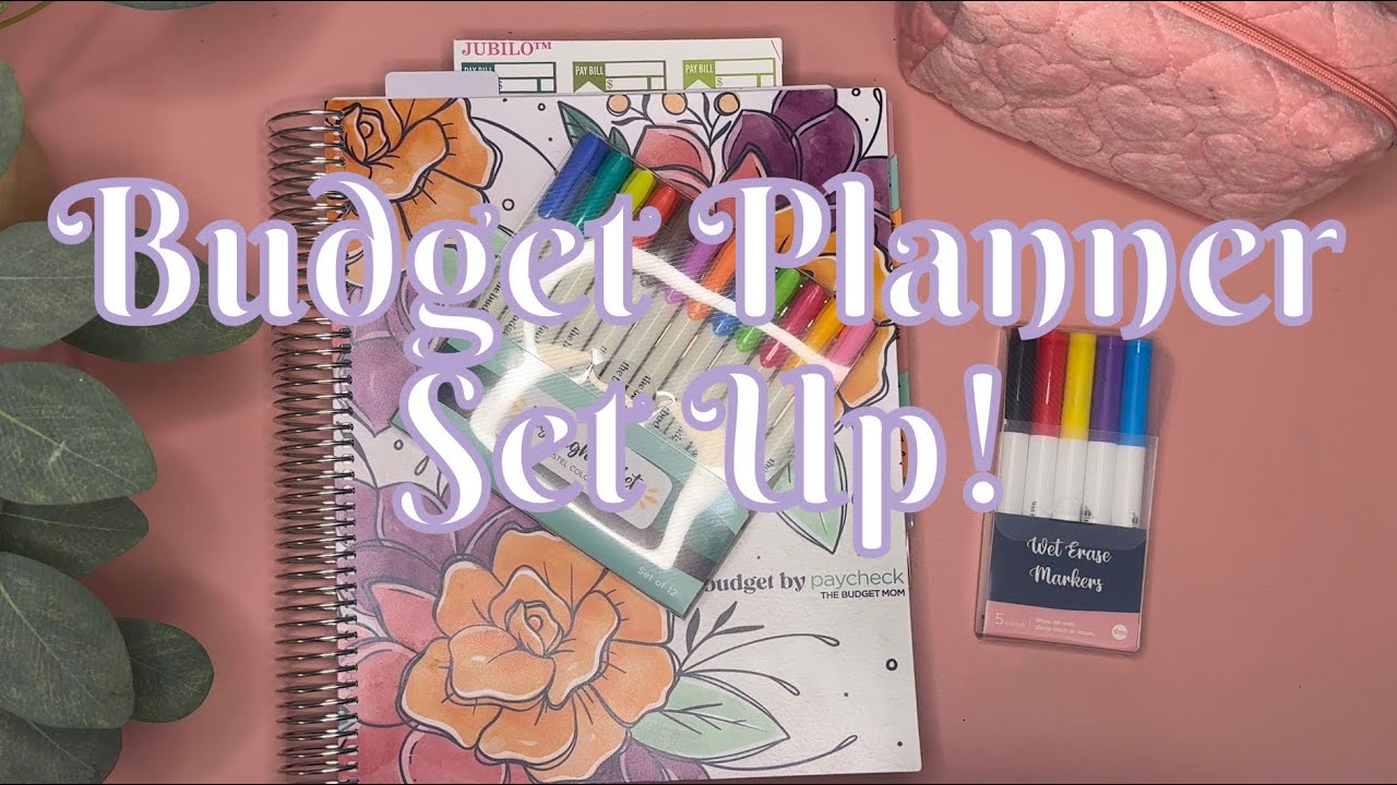 THE BUDGET MOM BUDGET BY PAYCHECK WORKBOOK | BUDGET PLANNER SET UP ...