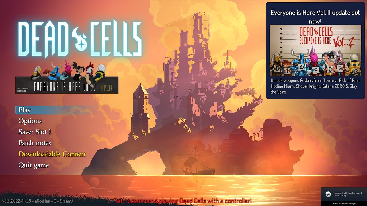 Killing Monsters in dead cells! - YouTube