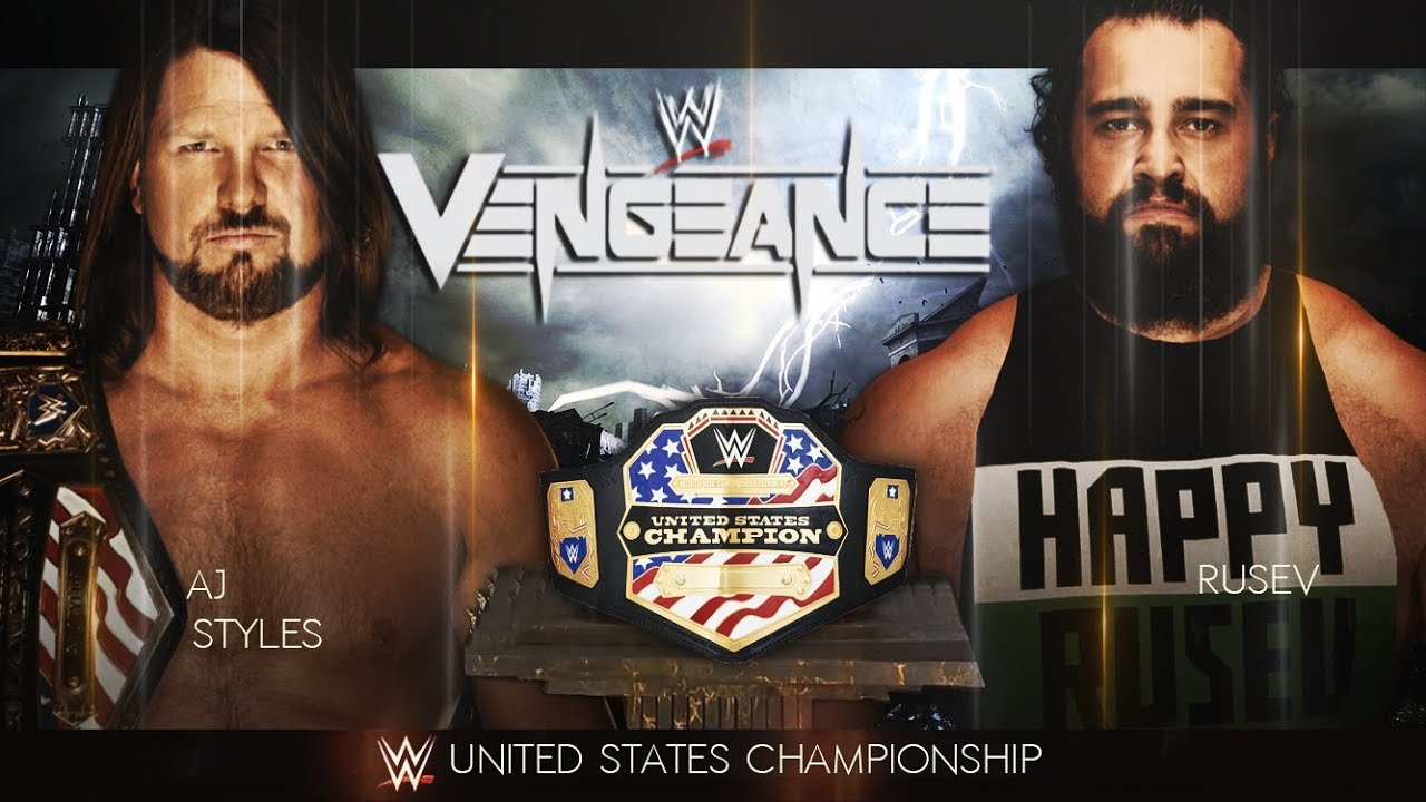 Wwe 2k19 Universe Mode Vengeance Ppv Match Card Youtube