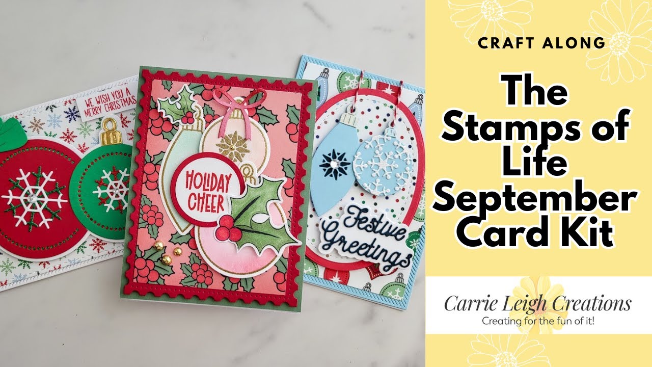 Stamps of Life Sept Card Kit - YouTube