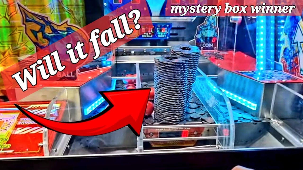 Crazy TORNADO Tower Game! jackpot tower after jackpot tower! 2p pushers ...