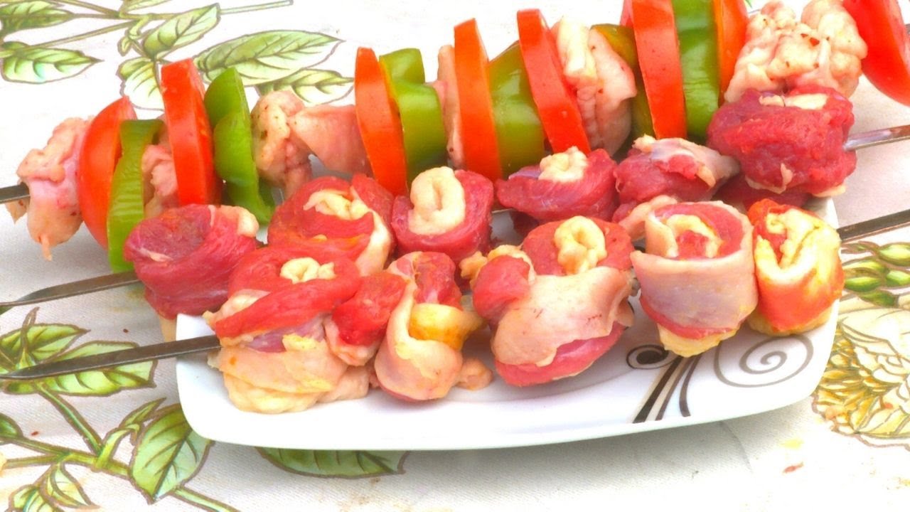 Roulette Kebab | Tasty Kebab recipe | Village Life Cooking - YouTube