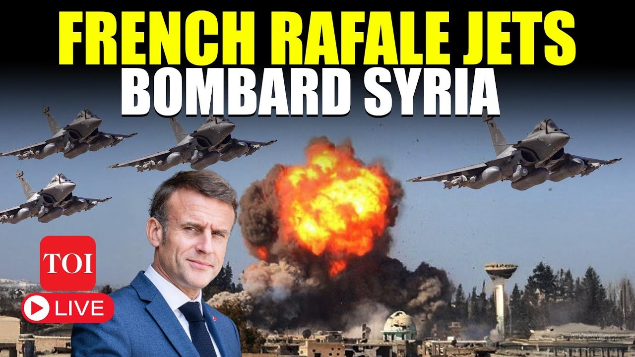 LIVE I France Drops 7 Bombs On Two Targets In Syria; First Strike Since ...