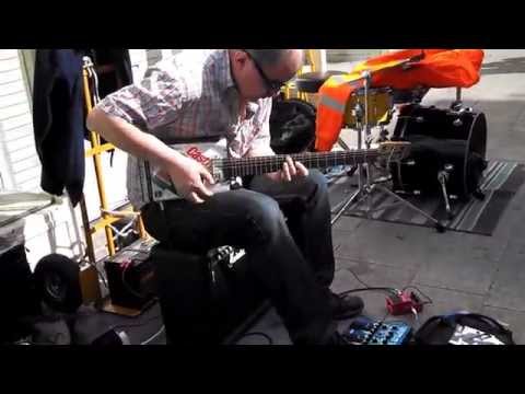 Home Made Castrol Oil Tin Guitar Well Played Grafton St Dublin