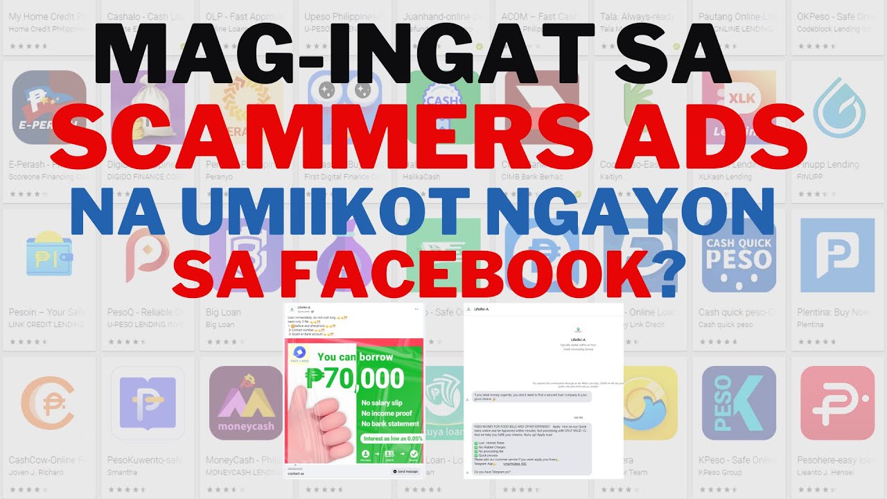 INGAT SA MGA SCAMMER ADS GAYA NITONG NASA VIDEO - YouTube