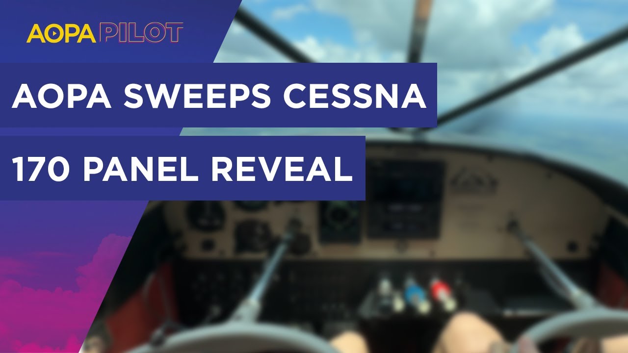 AOPA Sweeps Avionics Panel Reveal - YouTube