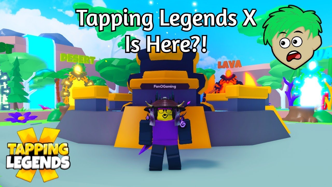 Tapping Legends is Back?!😮| Tapping Legends X (Roblox) - YouTube