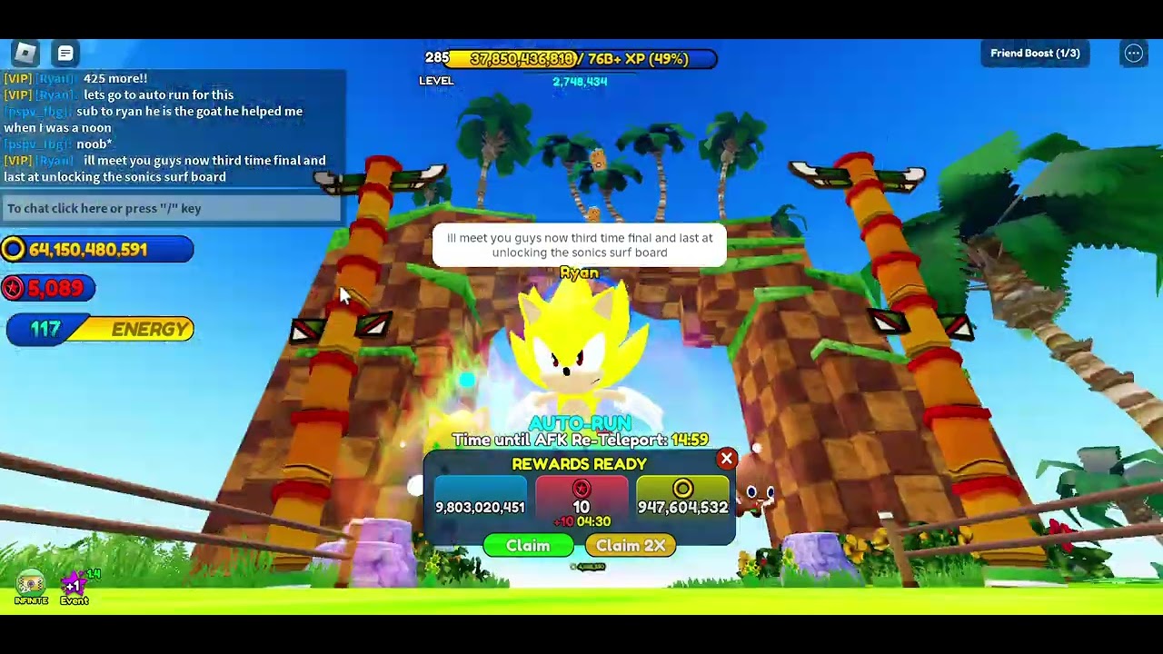 New sonic speed simulator update! unlocking new surfboards and skins ...