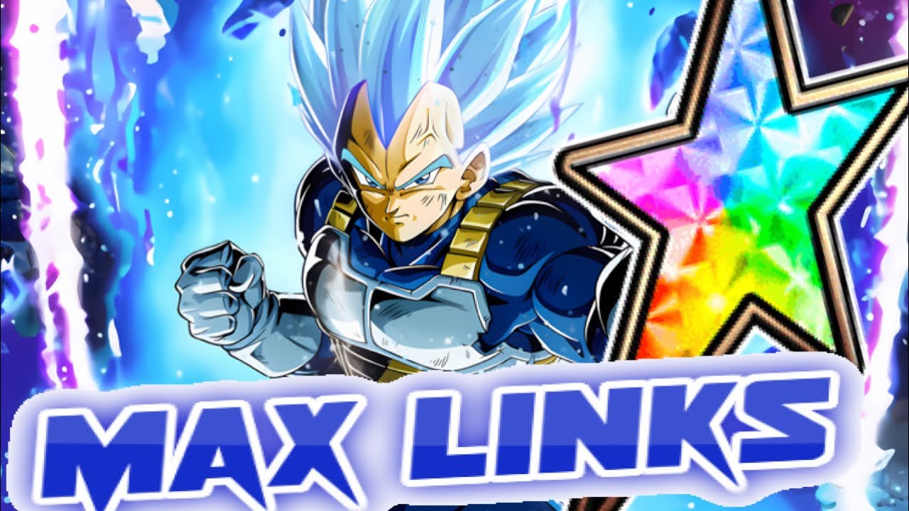 MY FAVORITE EZA!!! LR INT VEGETA RAINBOW MAX LINKS SHOWCASE|DBZ:DOKKAN ...