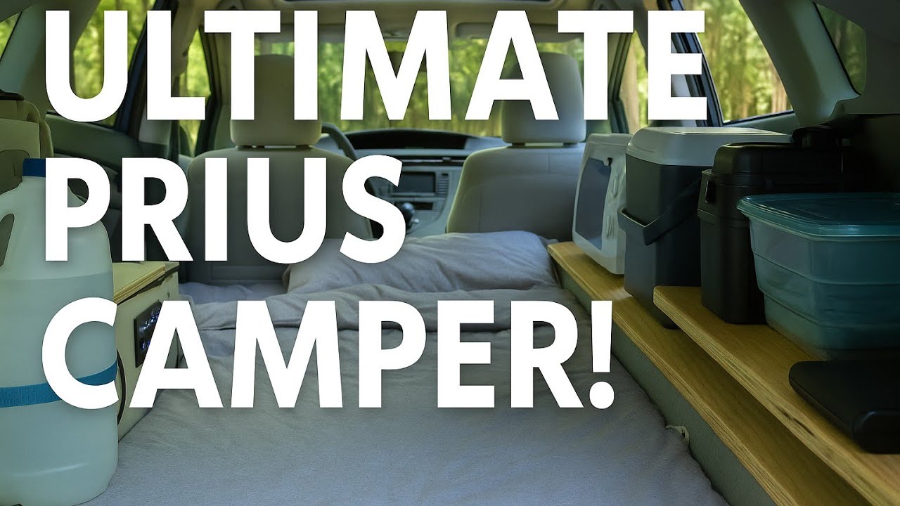 Ultimate Prius Camper TourFull Build Reveal! - YouTube