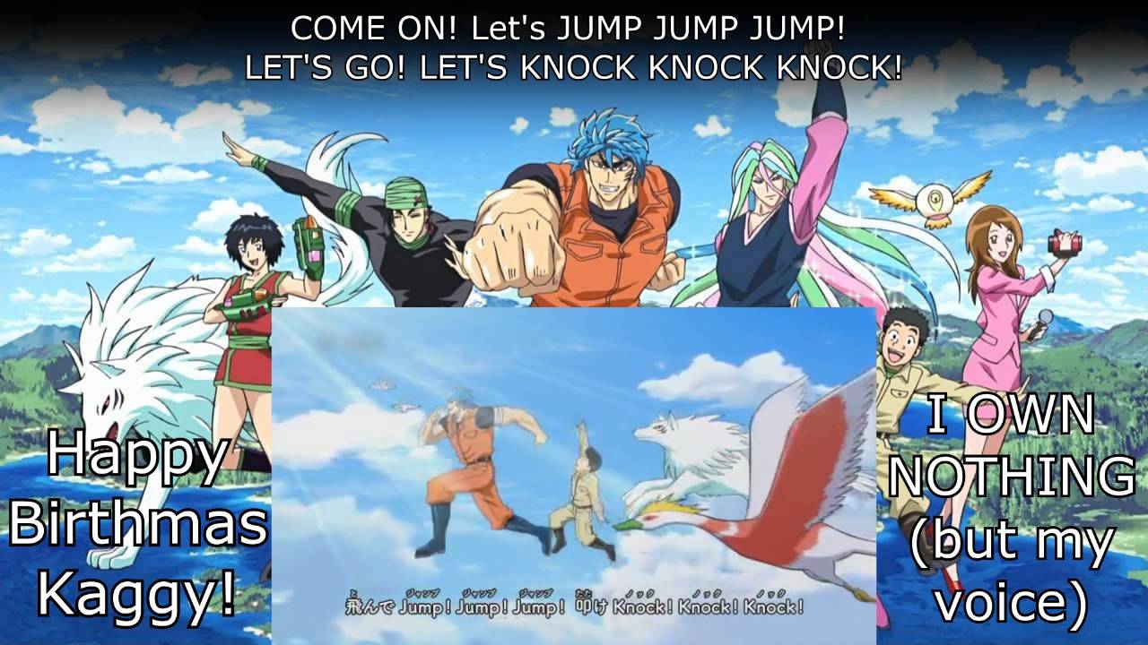 『HAPPY BIRTHMAS KAGGY』Gatsugatsu!! - Toriko OP - English TV-Sized Dub ...