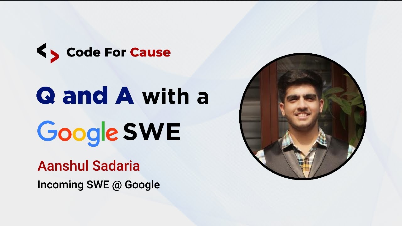 Q & A with a Google Software Engineer 🎙 - YouTube