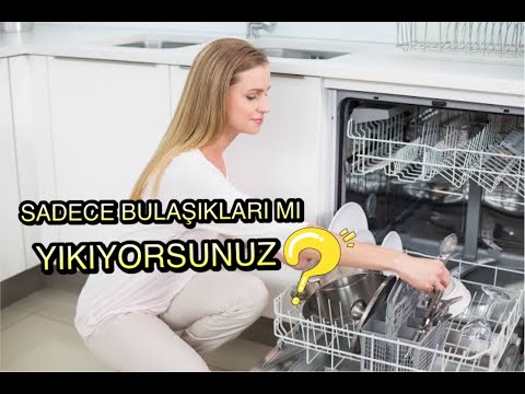 BULAŞIK MAKİNESİNDE SADECE BULAŞIK MI YIKIYORSUNUZ ? OYSA YANILIYORSUNUZ..