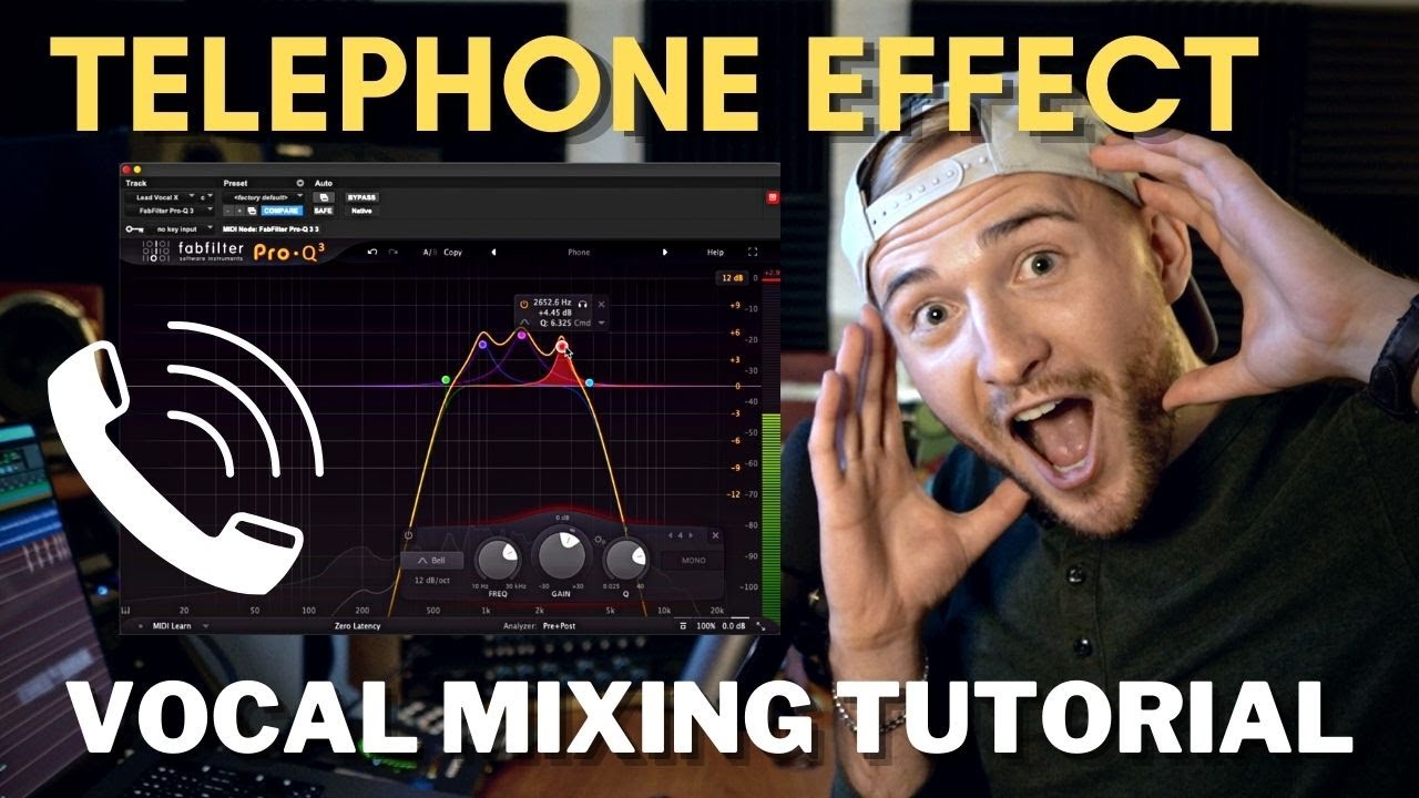 Classic Telephone Vocal Effect MADE EASY for Beginners | Audio Edges ...