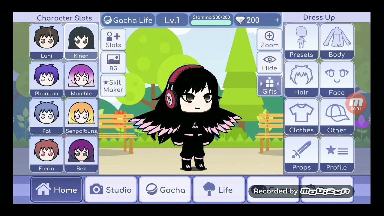 character making gacha life - YouTube