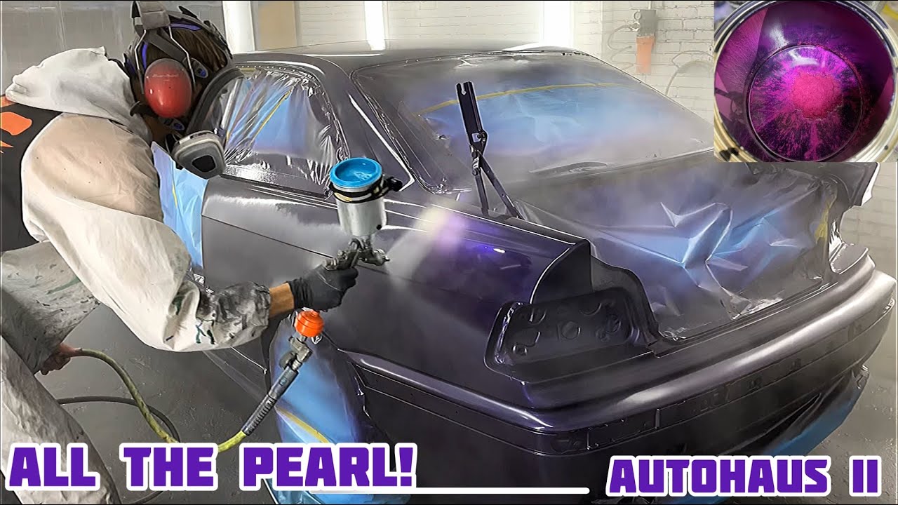 The E36 M3 Gets Custom Pearl Paint! - YouTube
